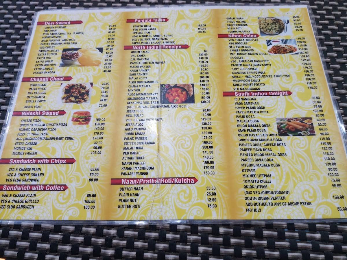 Menu at Brijwasi Sweets and Restaurant, Patna