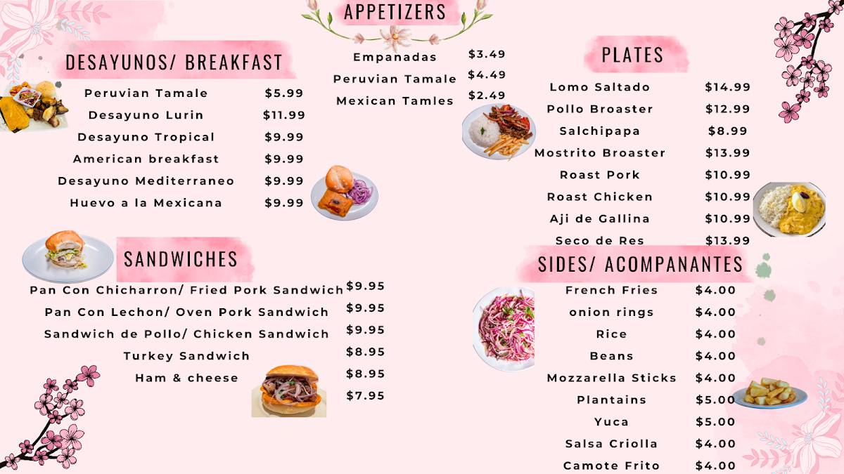 Menu at Big Cheese Cafe, Buford