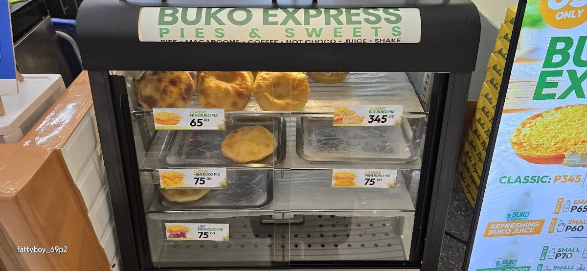 Menu at Buko Express - Galleria South, San Pedro