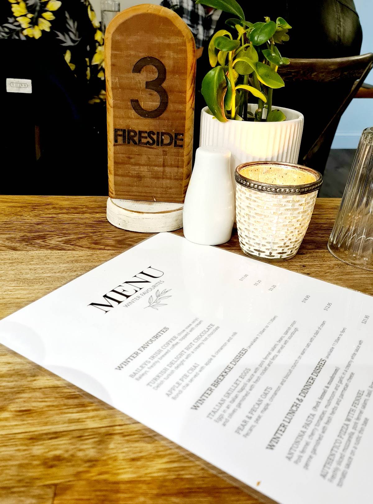 Menu at Basil & Vine restaurant, Burpengary