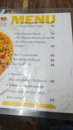 Menu at CHURMUR cog CHAAT, Bengaluru