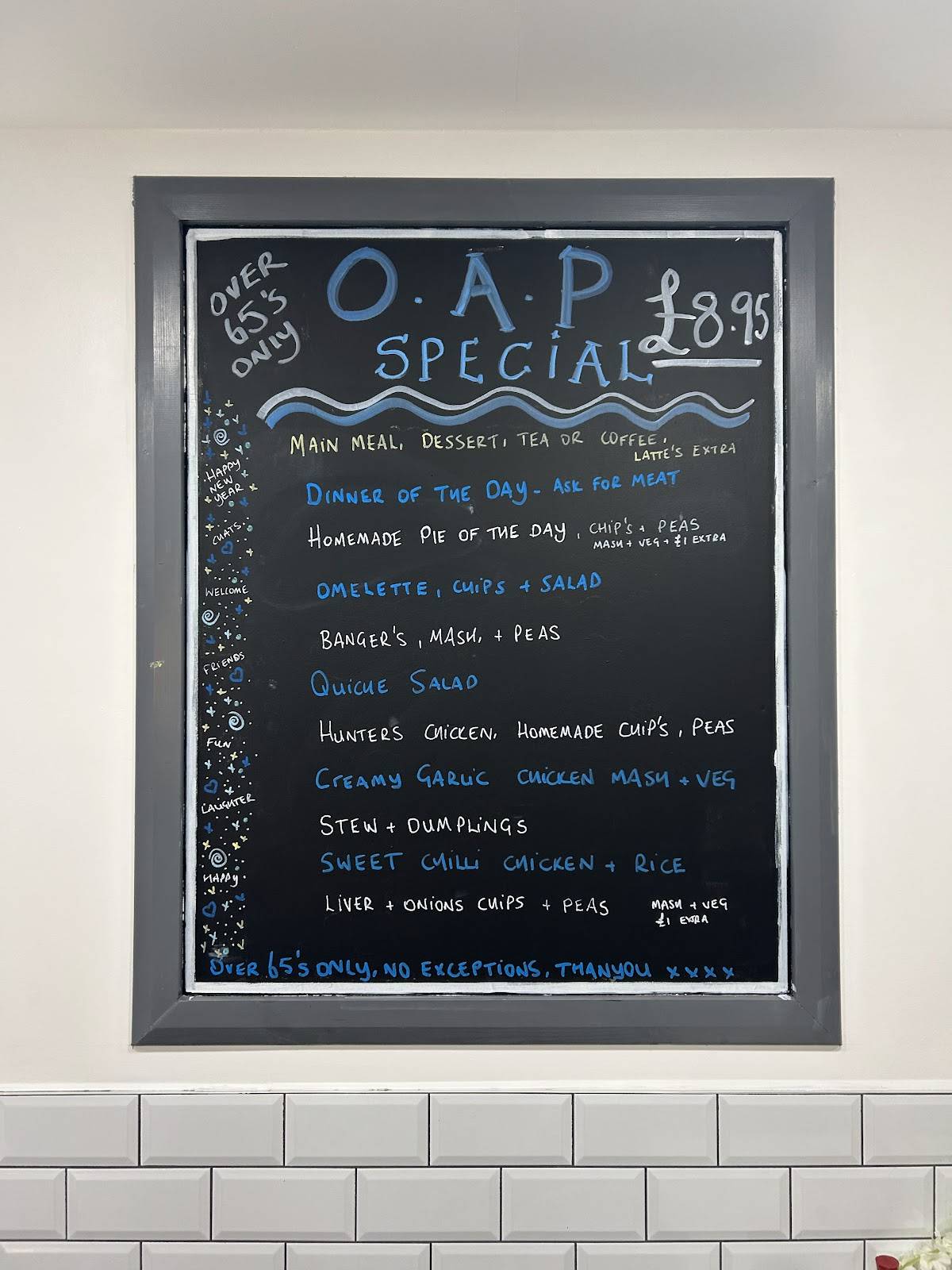 Menu at Cafe 19, Wakefield, 7 Cross Square