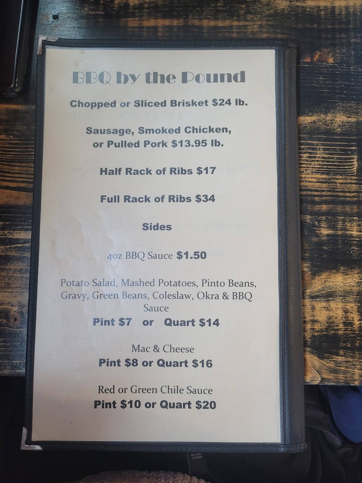 Menu at Alto Cafe, Alto, 810 NM-48