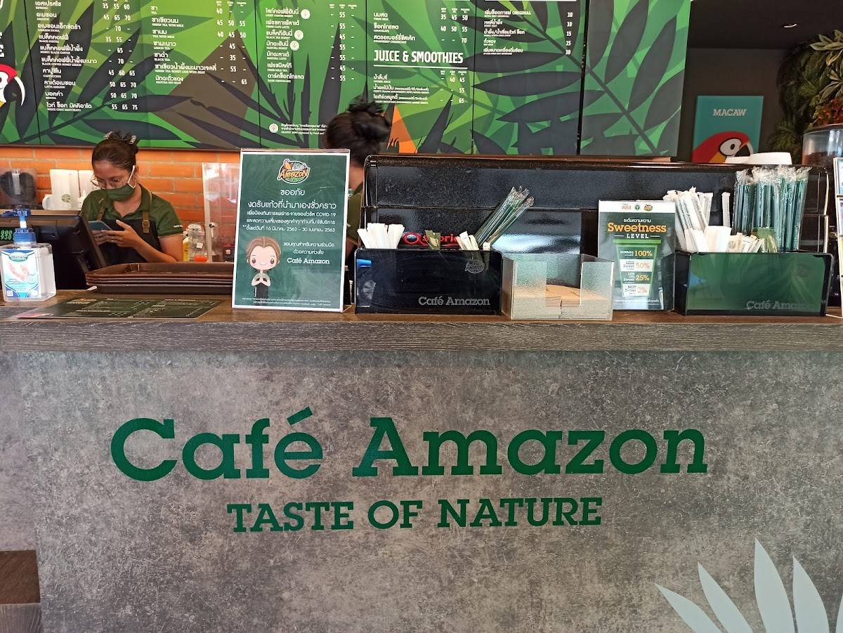 Menu at Café Amazon cafe, Pattaya City, เลขที่ 110/1 หมู่ 11 ซอย