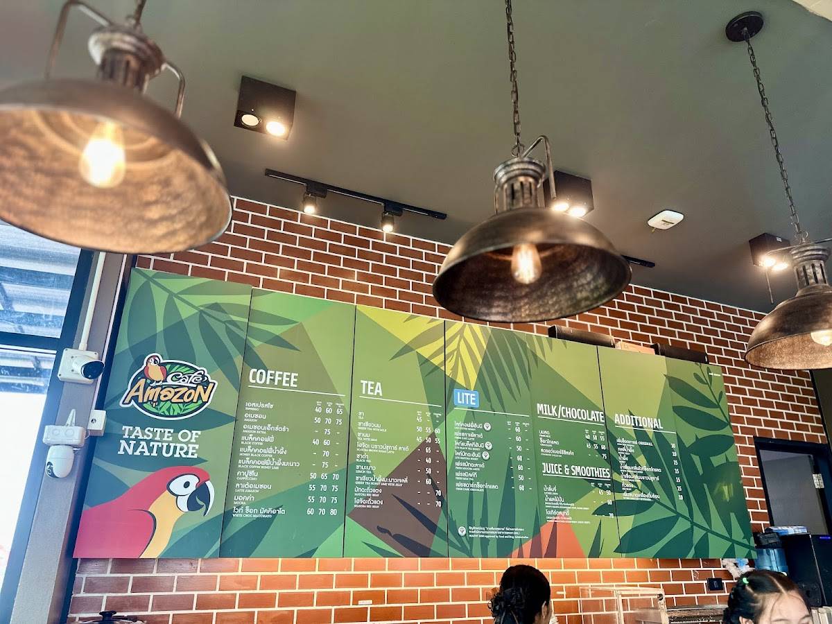 Carta de Café Amazon, Pak Chong, J6MP+H24