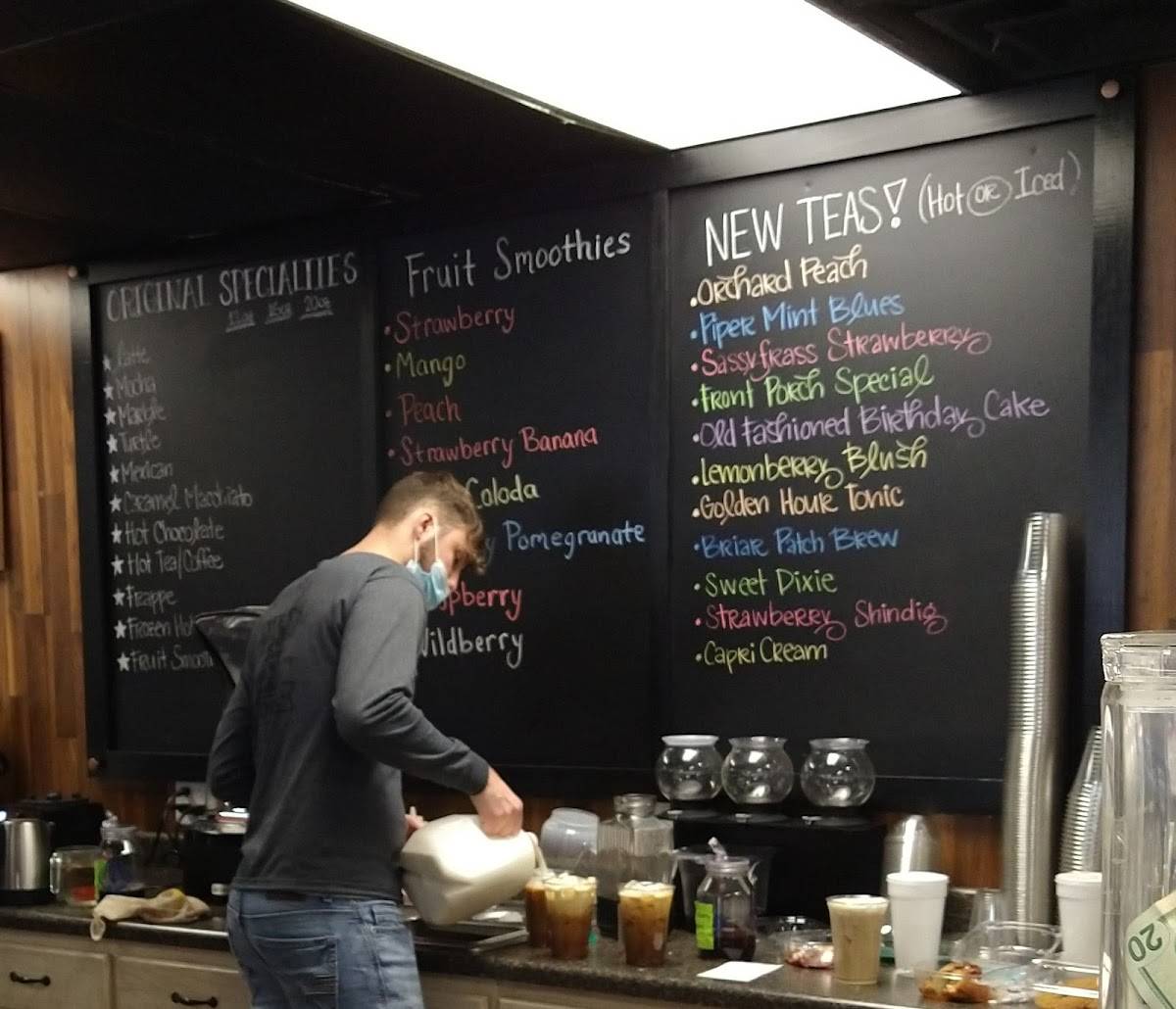 Menu at Cafe Au Latte, Mayfield, Paris Rd