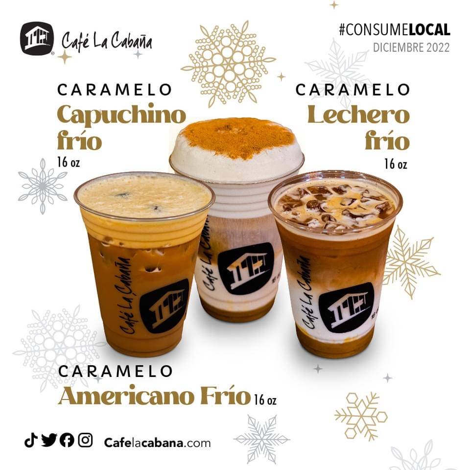 Carta de Cafe La Cabaña Paraíso, Paraíso