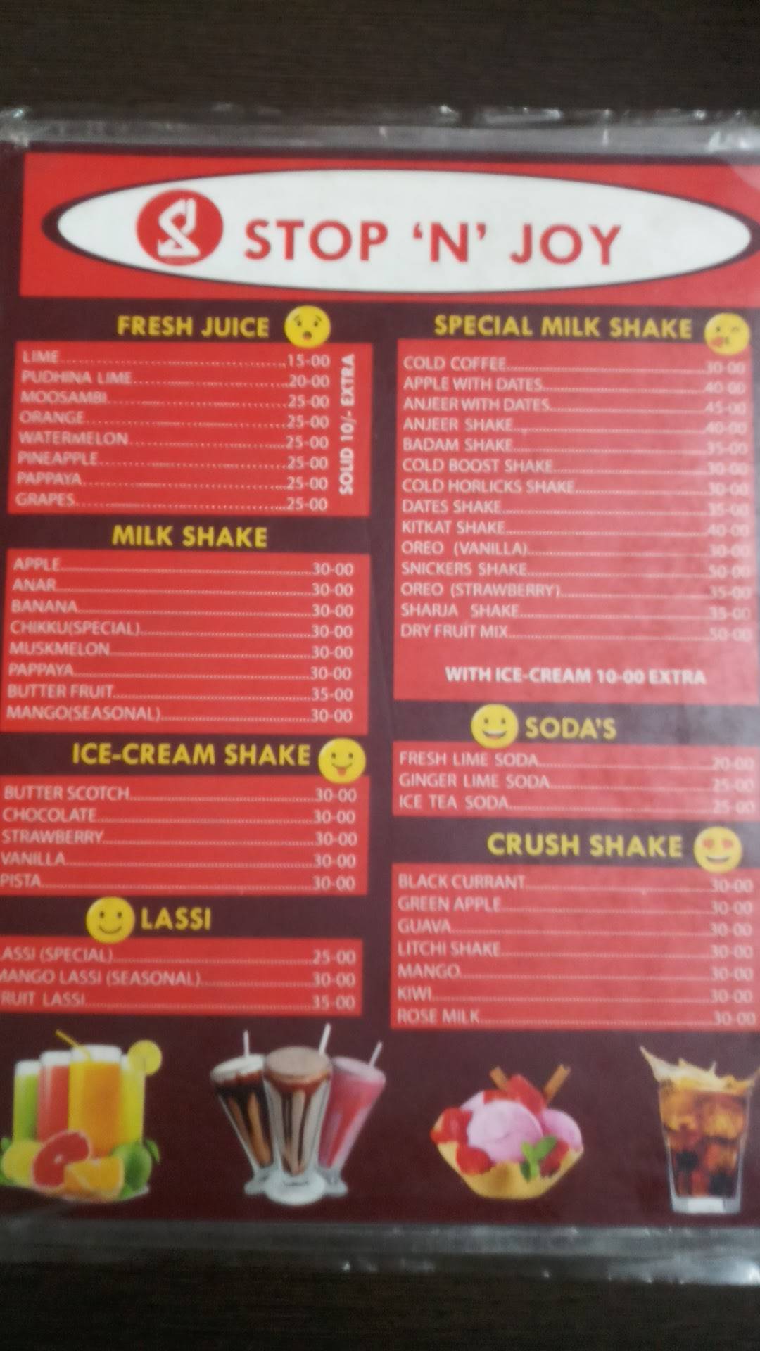 Menu at STOP N JOY, Bengaluru, #22