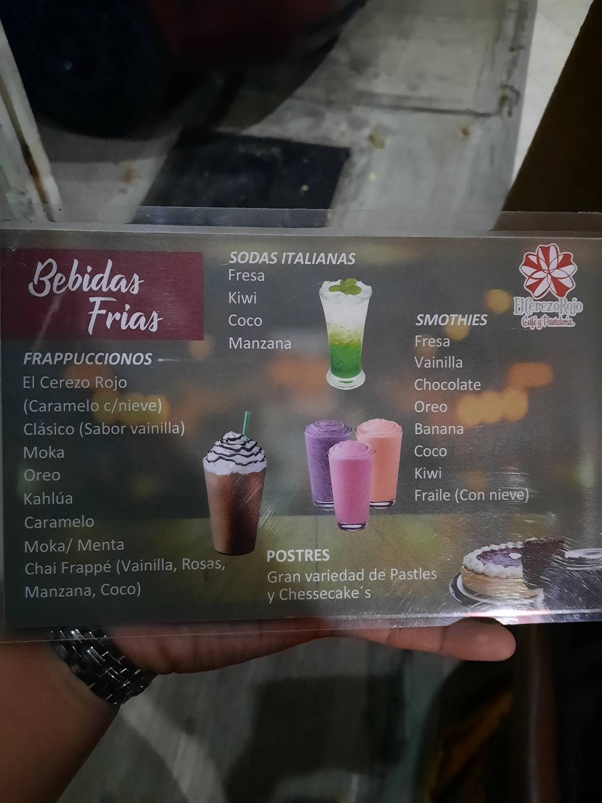 Menu at The Cherry Red Cafe & Pastry, Ciudad Guzmán, Av. Obispo Serafín ...