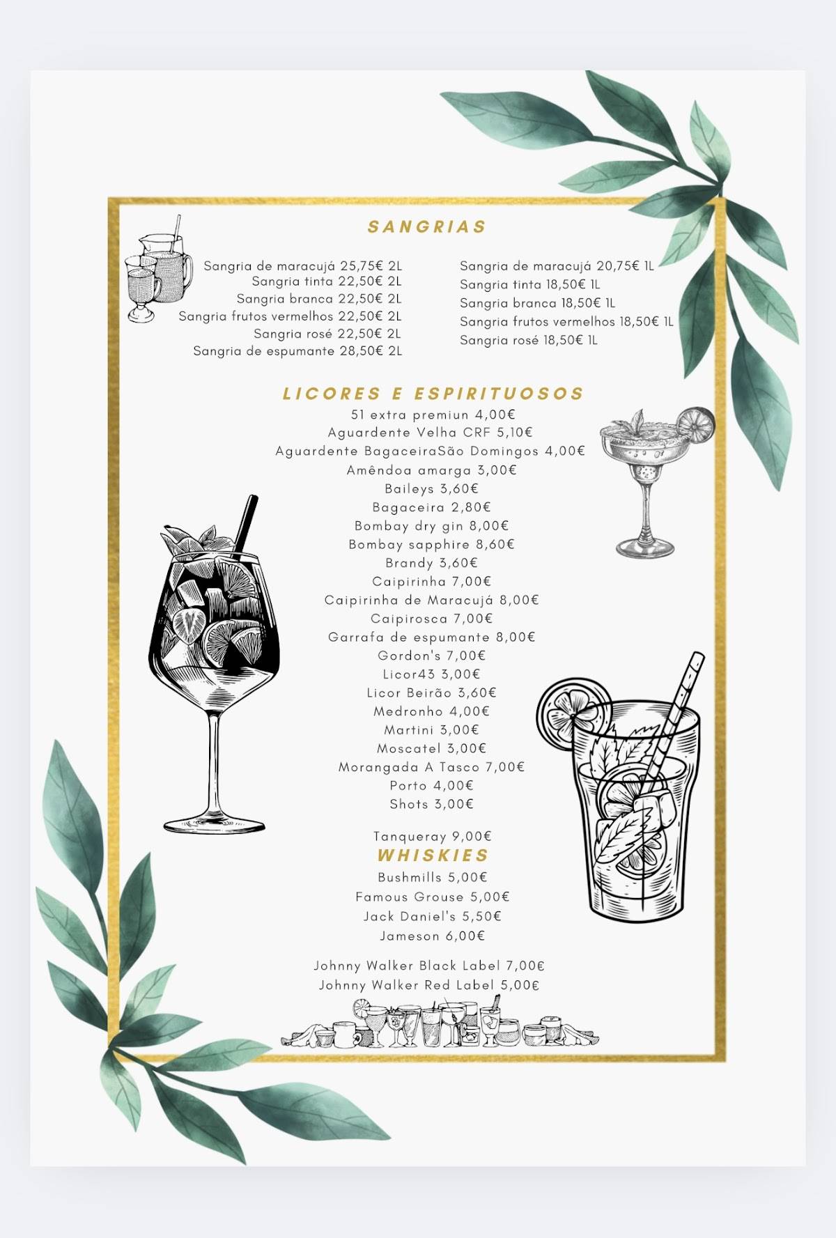 Menu em O Tasco restaurante, Carnaxide, R. 5 de Outubro 41B