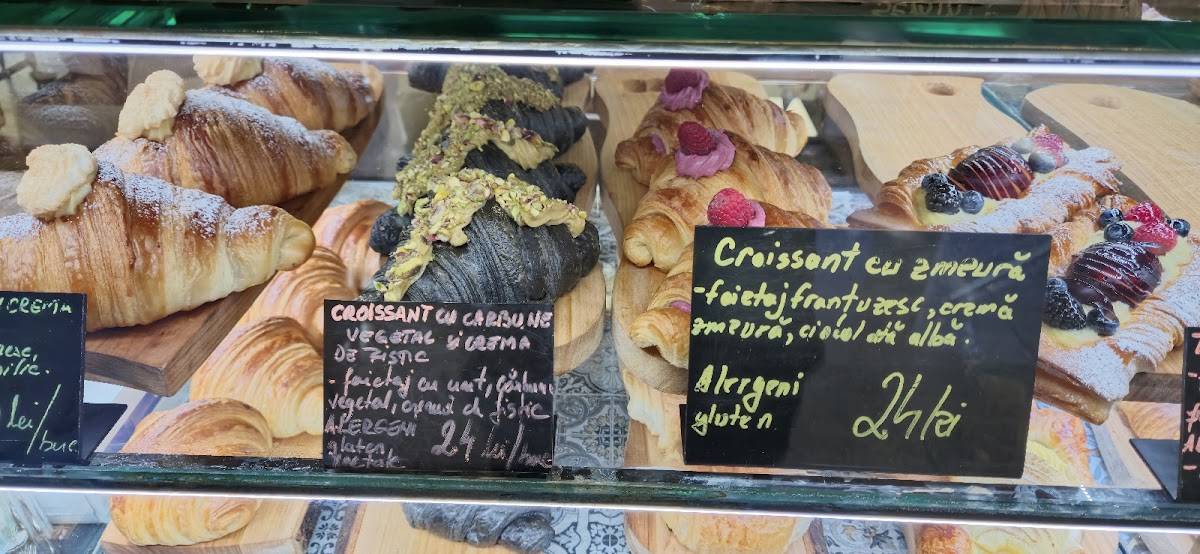 Menu at Casa del Pan, Bucharest