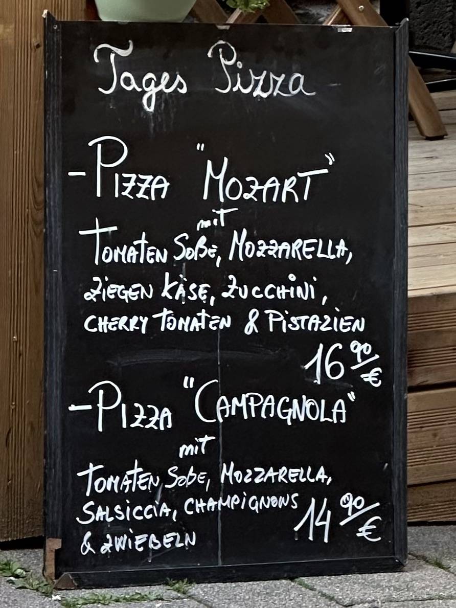 Speisekarte von Casa delle Olive pub & Bar, Wiesbaden