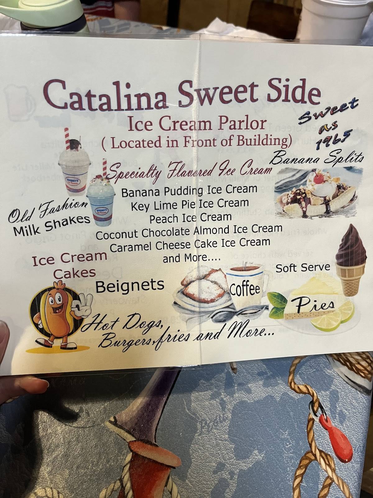 Menu at Catalina Restaurant, Bayou La Batre