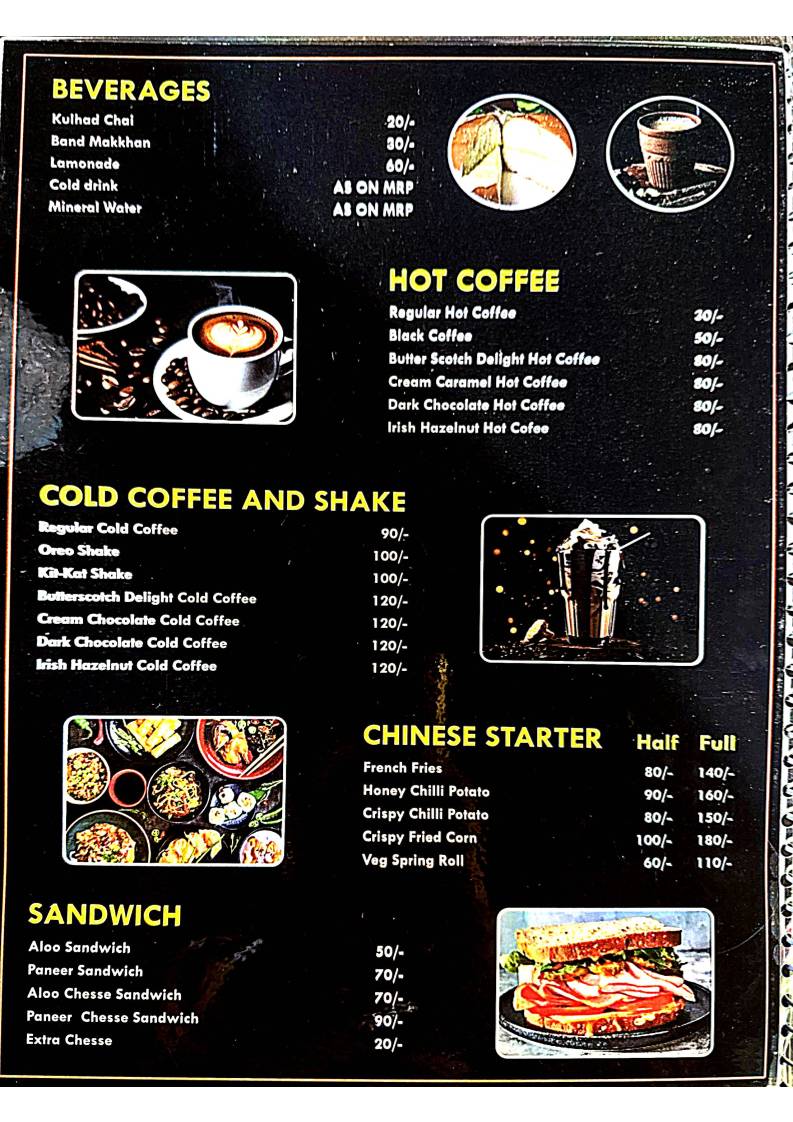 Menu at Chai Nasta And Soya Chaap Point, Lucknow