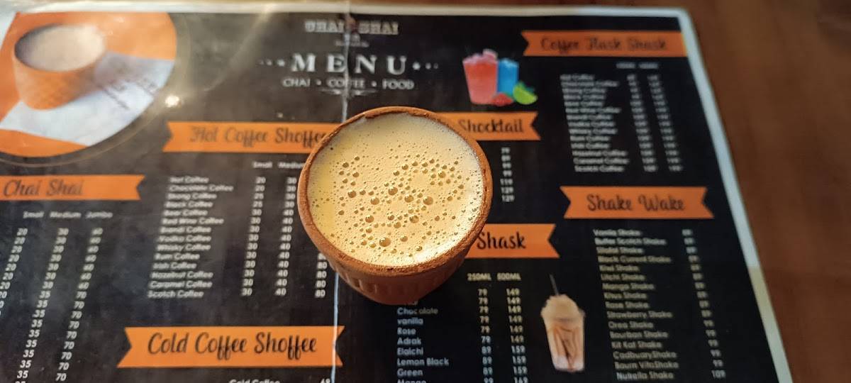 Menu at Chai Shai Bar (Gurdaspur), Gurdaspur