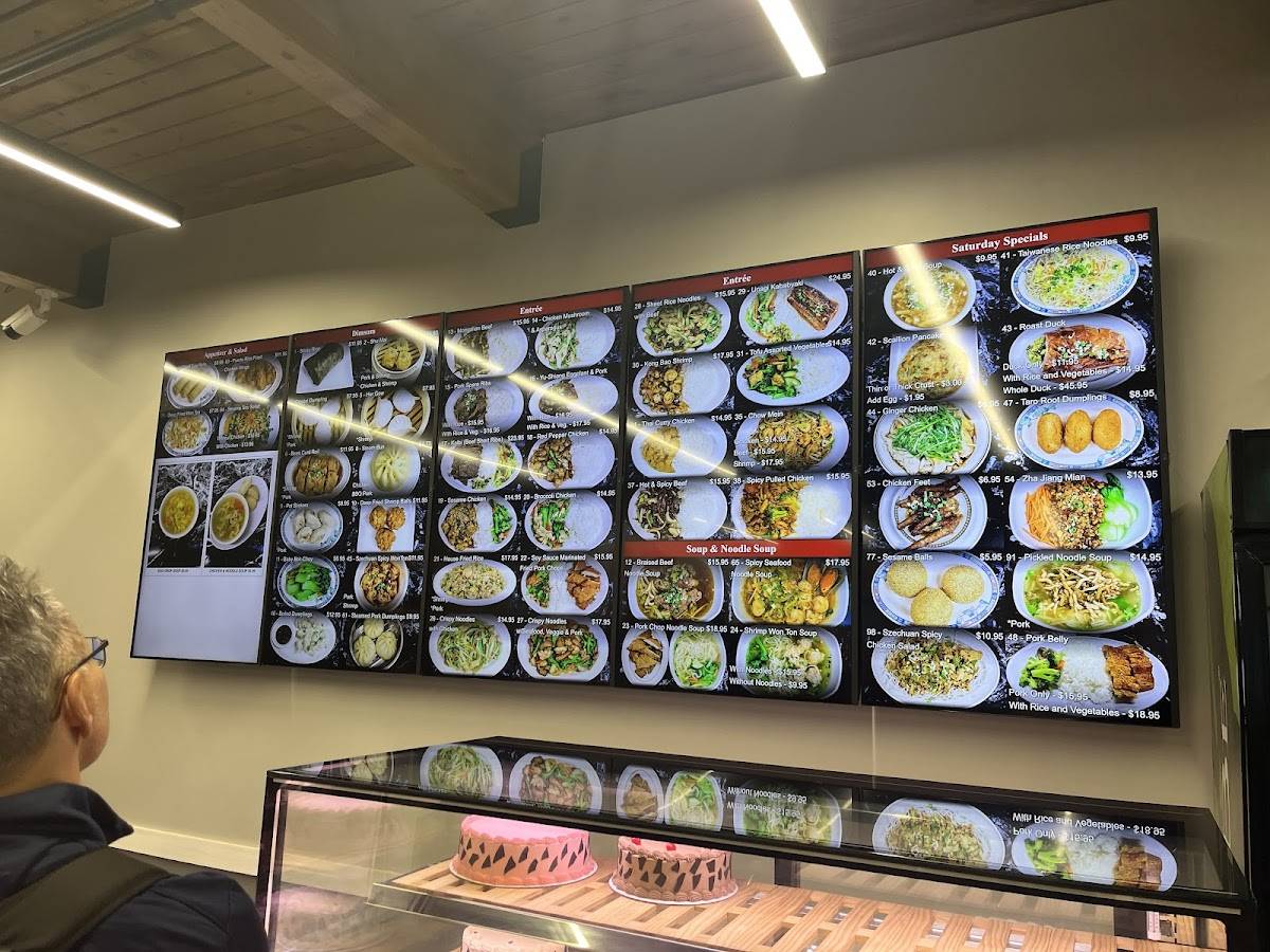 Menu at Charlie's Bakery & Chinese Restaurant, Anchorage