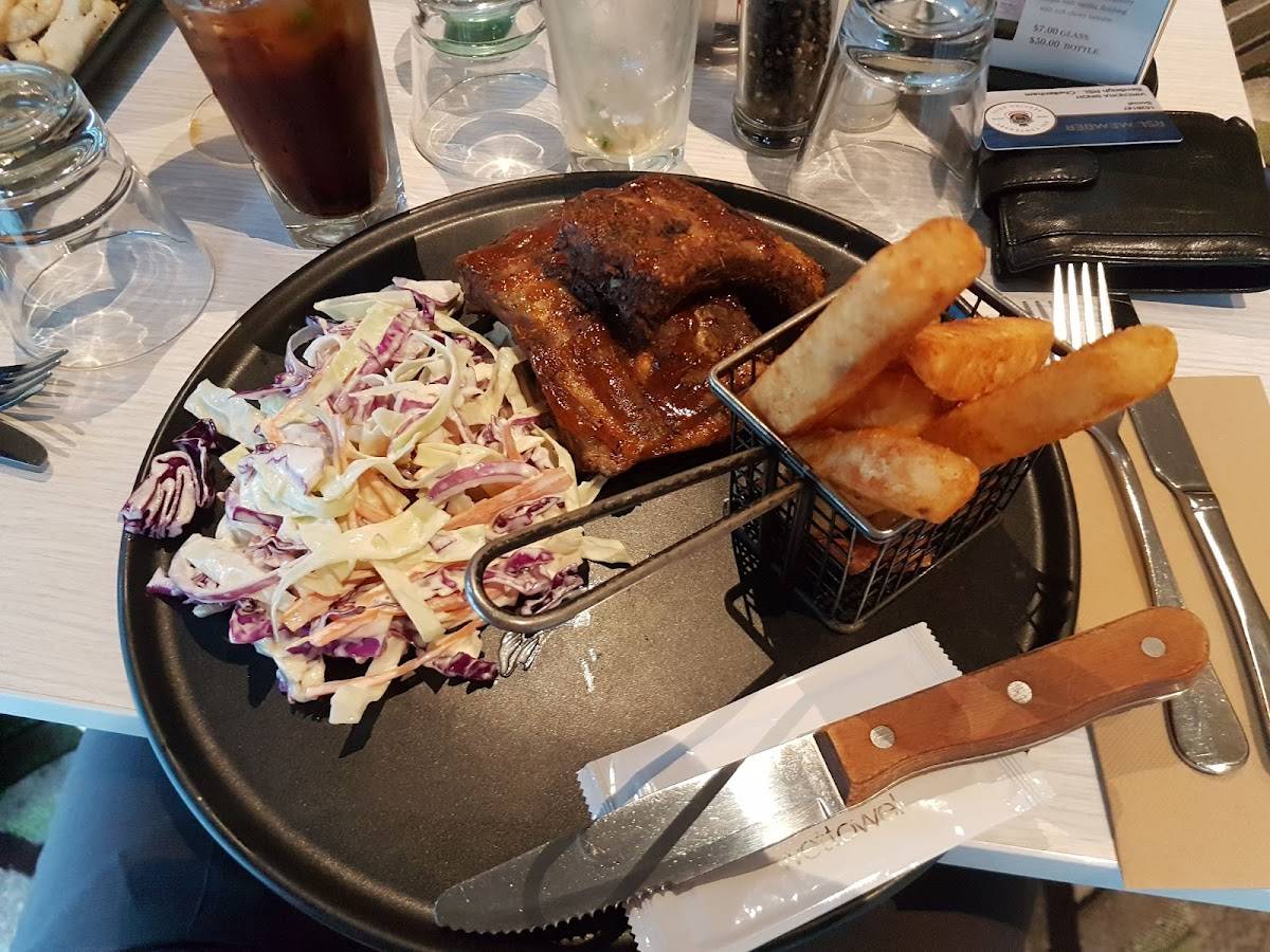 Menu at Cheltenham Moorabbin RSL club, Cheltenham