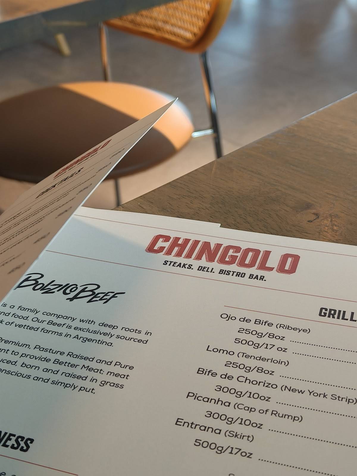 Menu at Chingolo Deli Molito, Muntinlupa