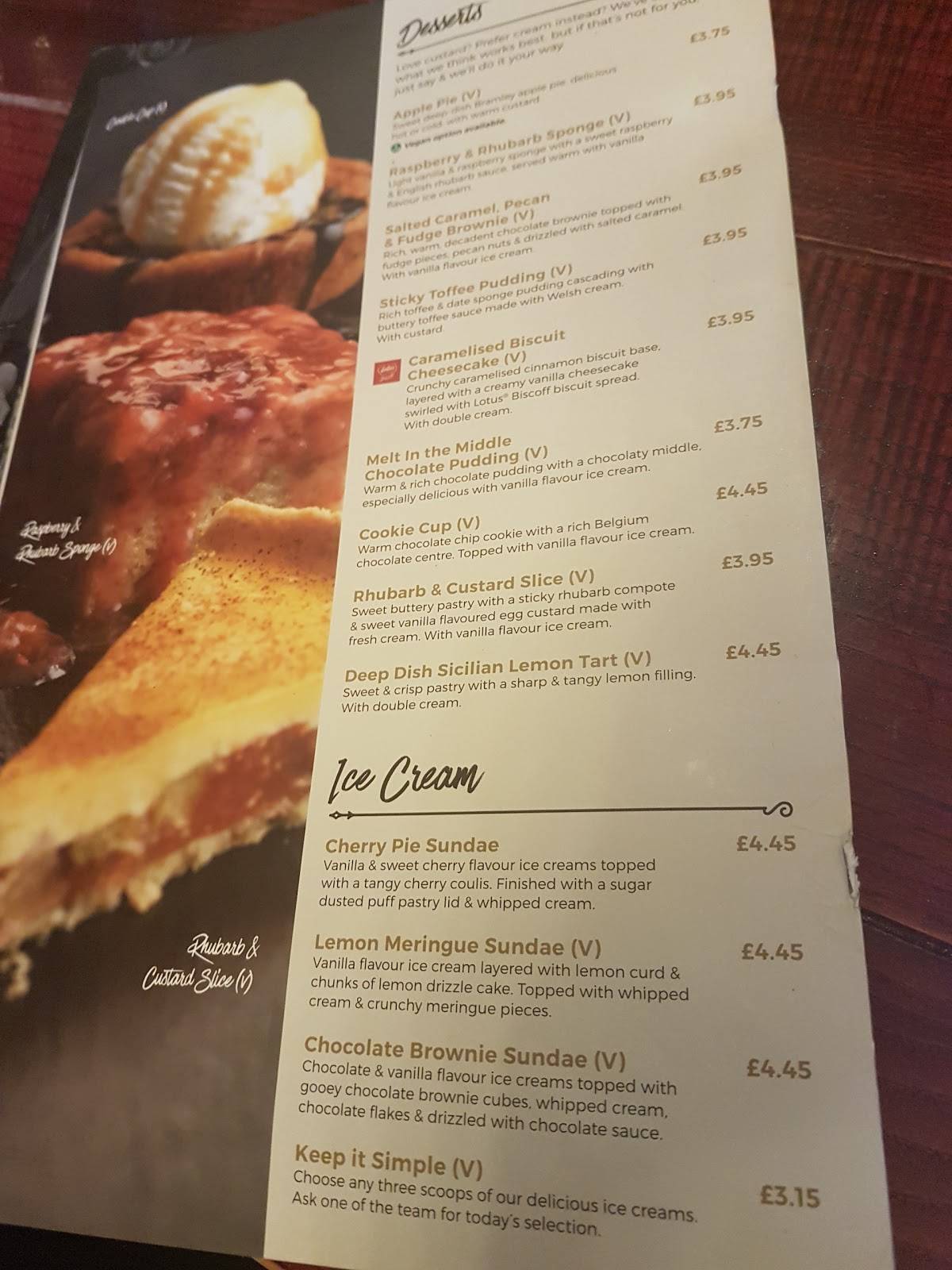 Menu at Poachers pub & bar, Chirk