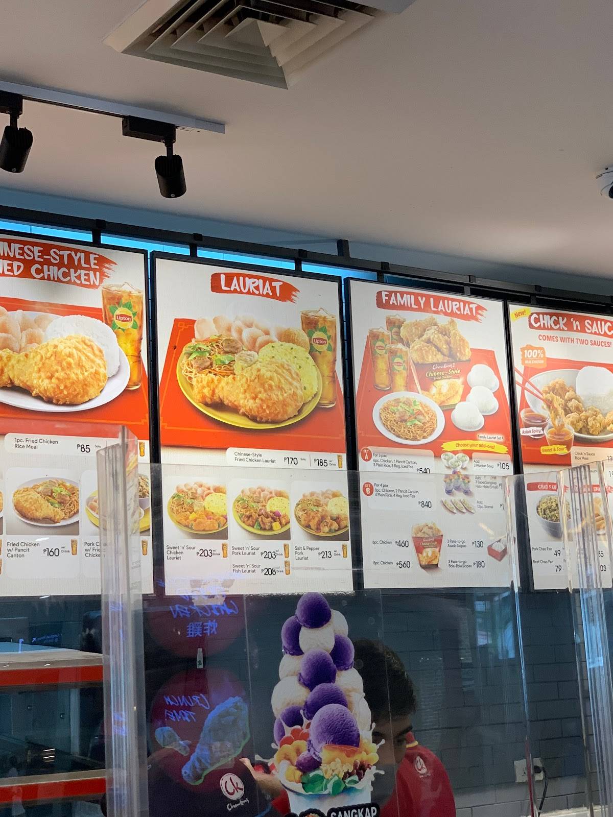 Menu at Chowking restaurant, General Trias, Ground Floor