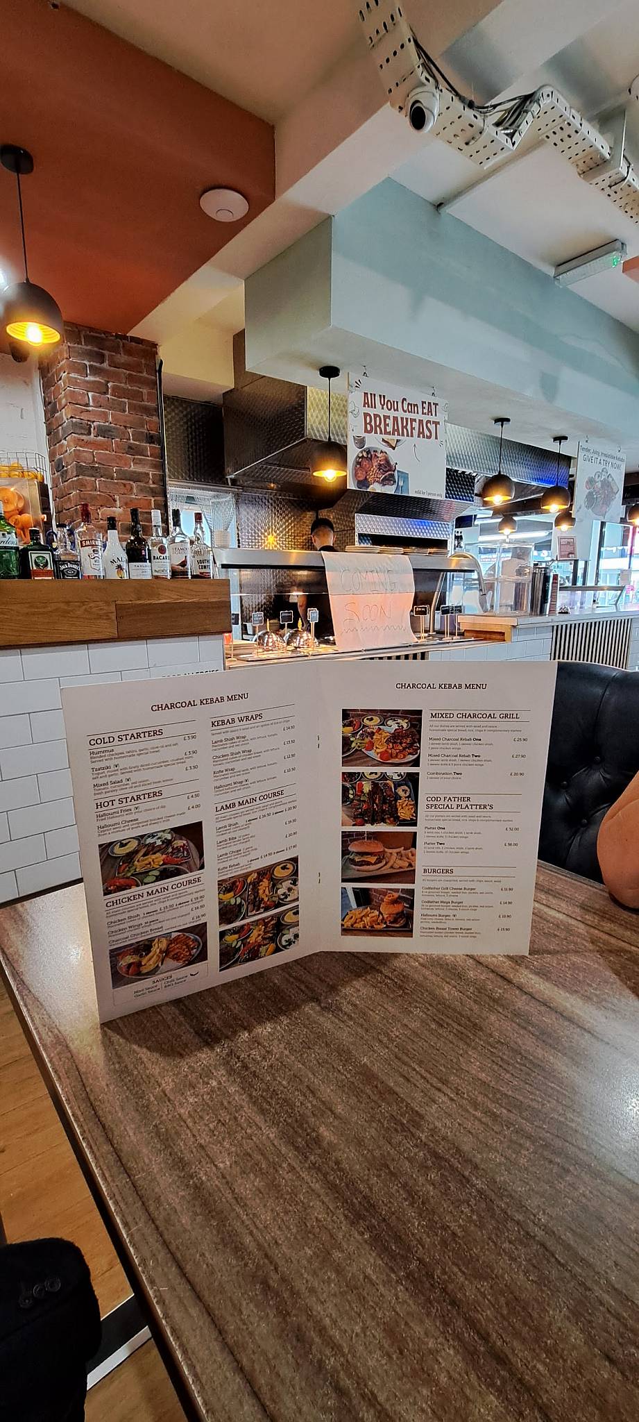Menu at Codfather & The Pearl Restaurant, Blackwood