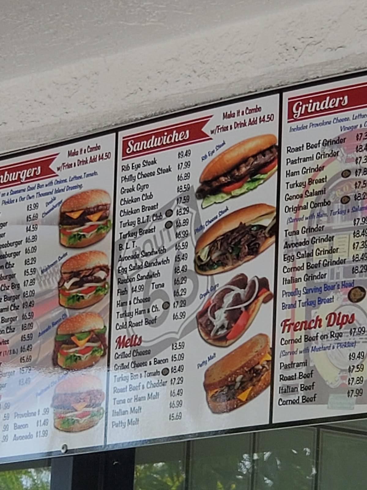 Menu at Connal's restaurant, Pasadena