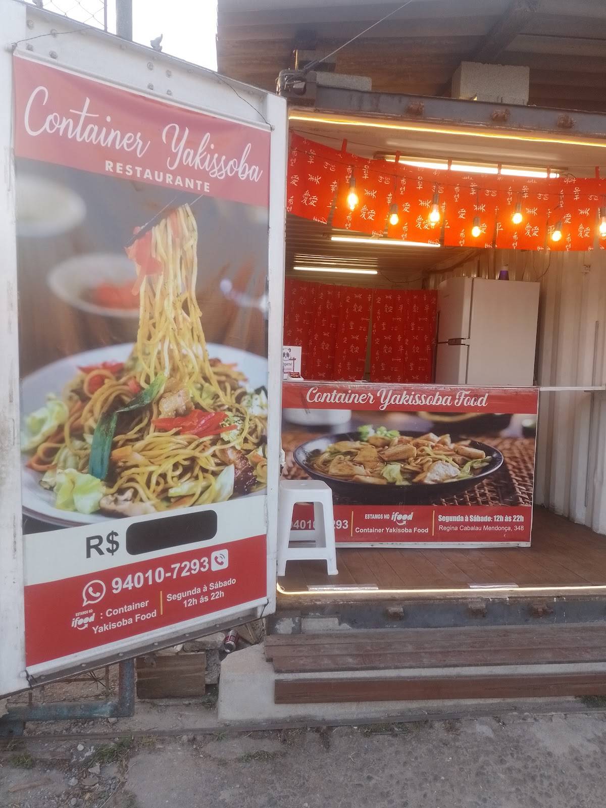 Carta del restaurante Container Yakisoba Food, Suzano