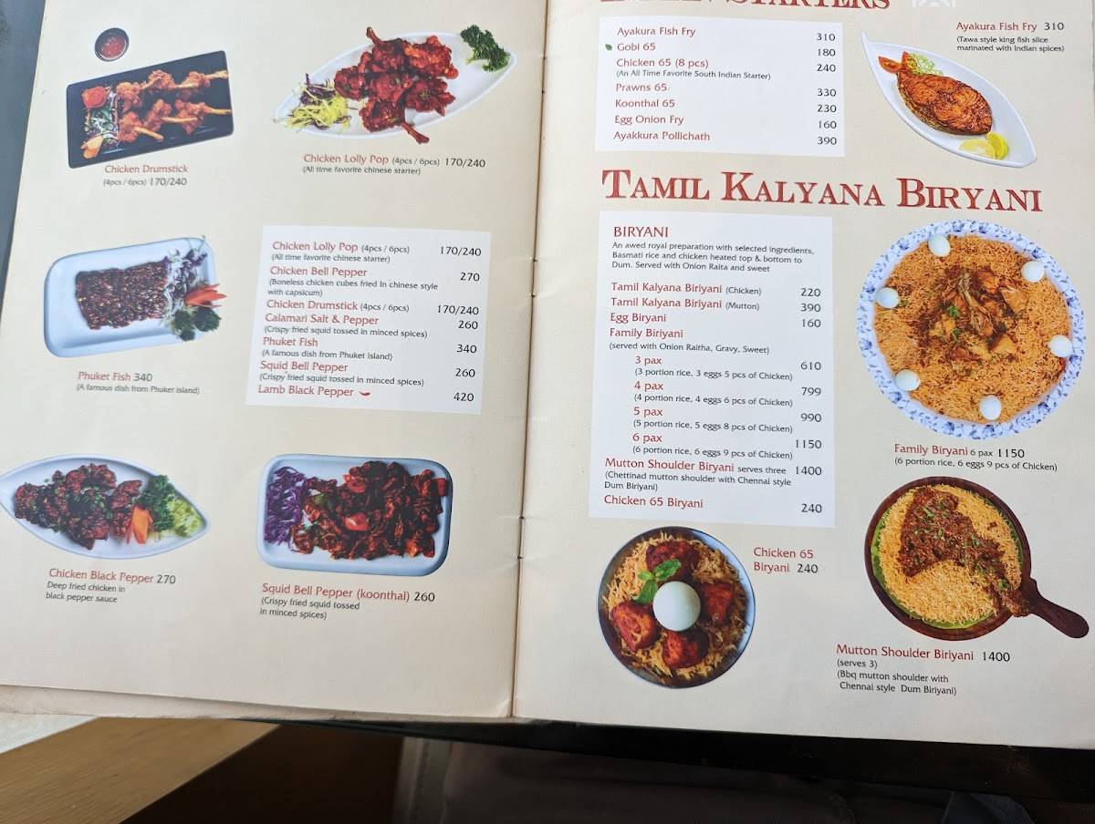 Menu at Copper Kitchen, Thamarassery