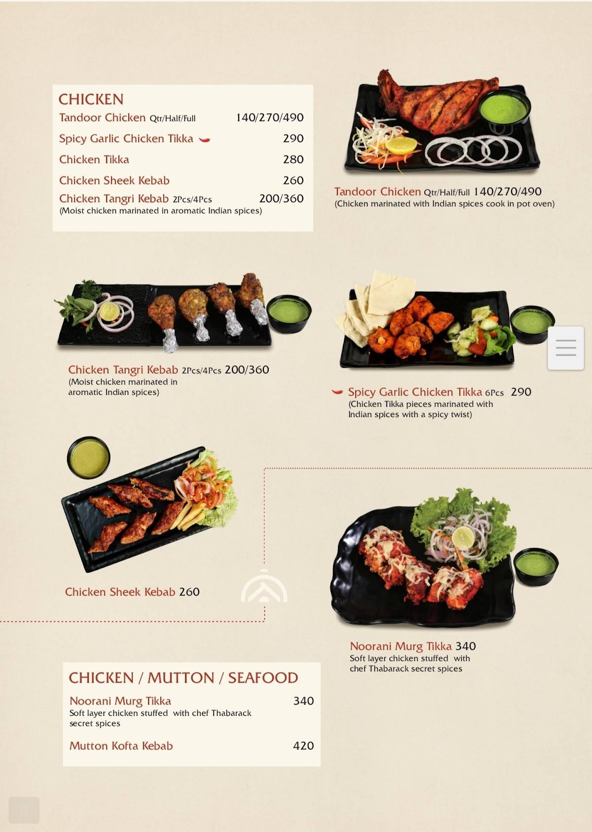 Menu at Copper Kitchen, Thamarassery