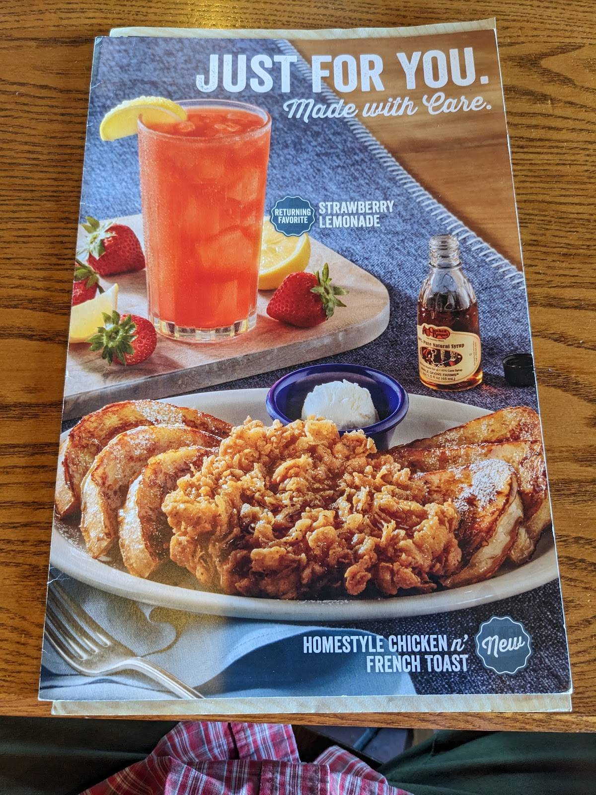 Menu at Cracker Barrel Old Country Store, Dickson