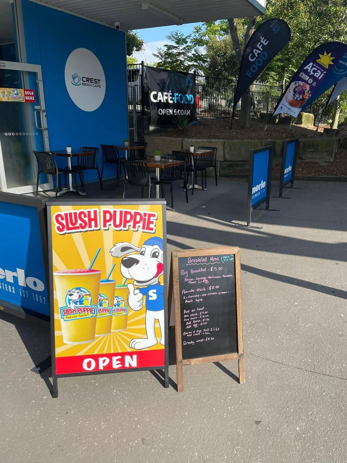 Menu at Crest Bean Cafe, Crestmead