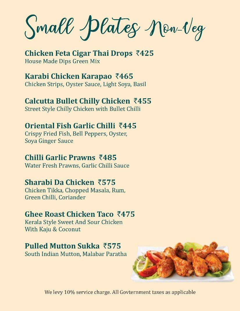 Menu at DADDY BY LORD OF THE DRINKS - Navi Mumbai ( Indra Hospitality ...