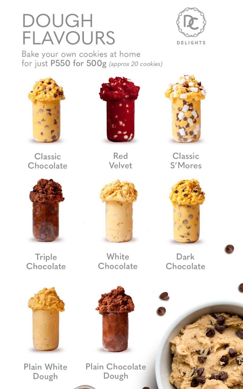 Menu at DC Delights Bakeshop, Pasay