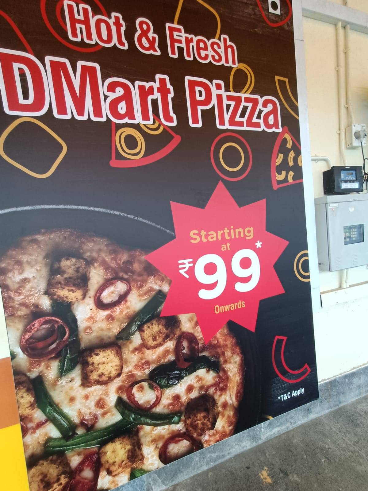Menu at DMart Food Court, Navi Mumbai