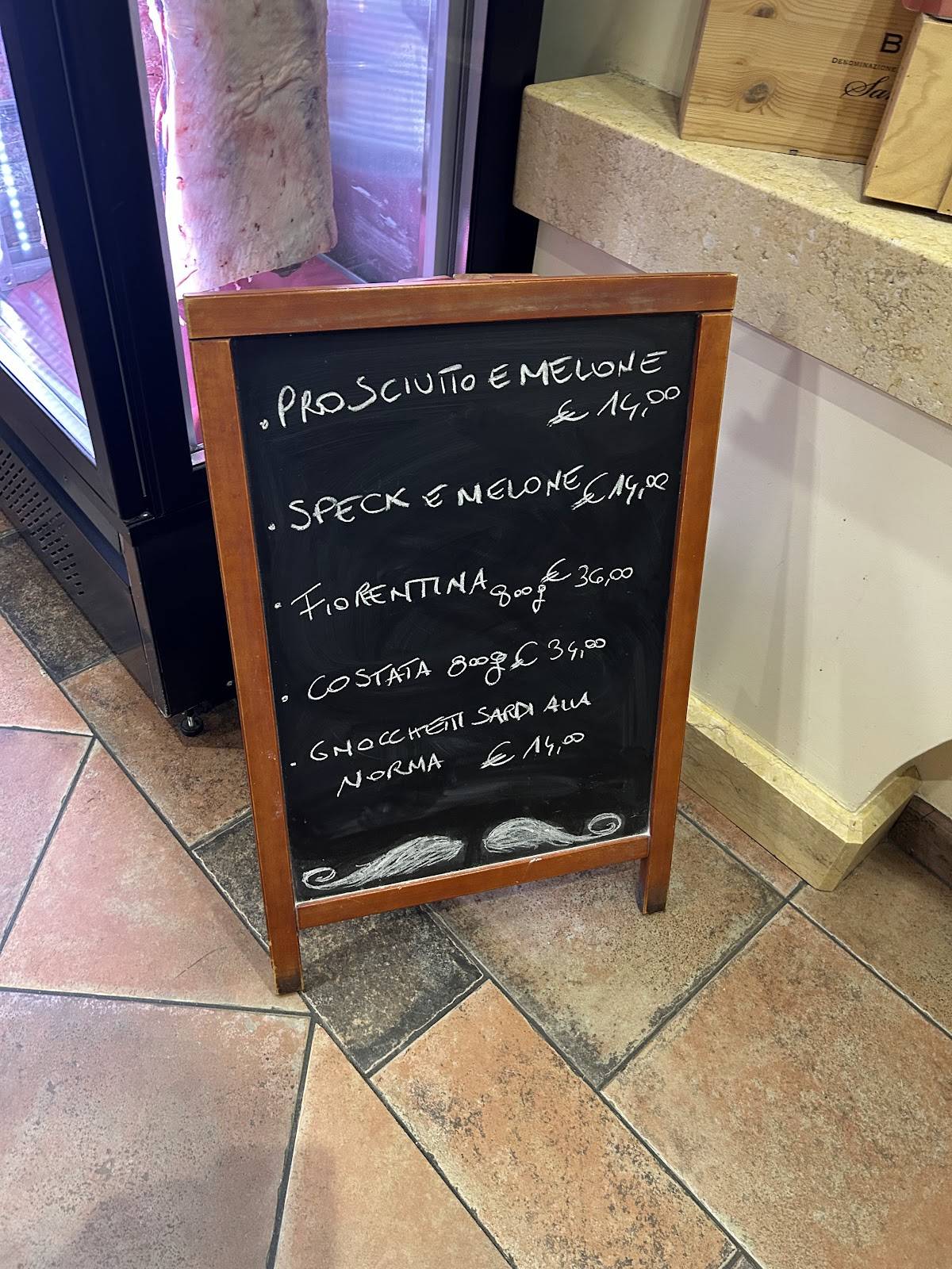 Menu da Da Baffo ristorante, Palmanova