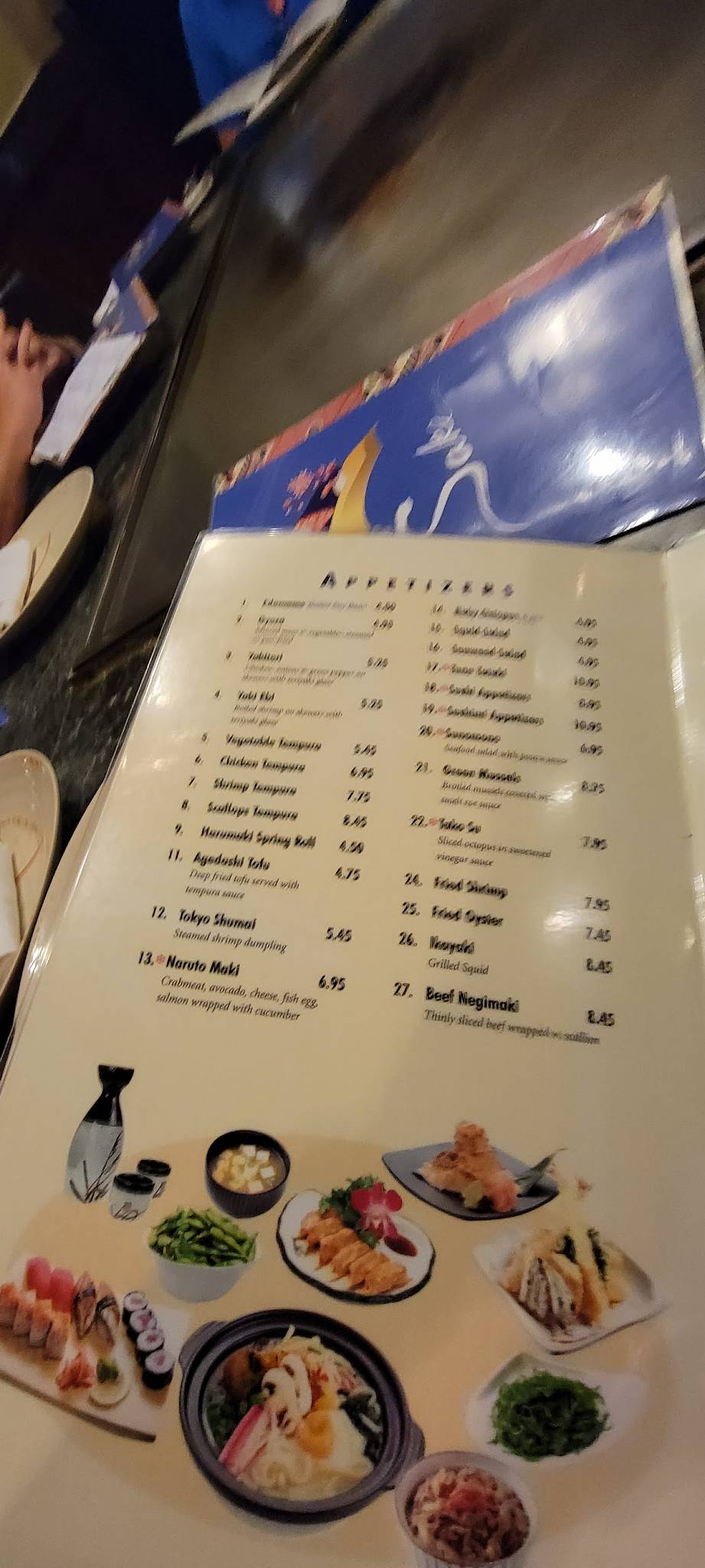 Menu at Sake Japanese Steak House & Sushi Bar., Dayton, Miller Ln