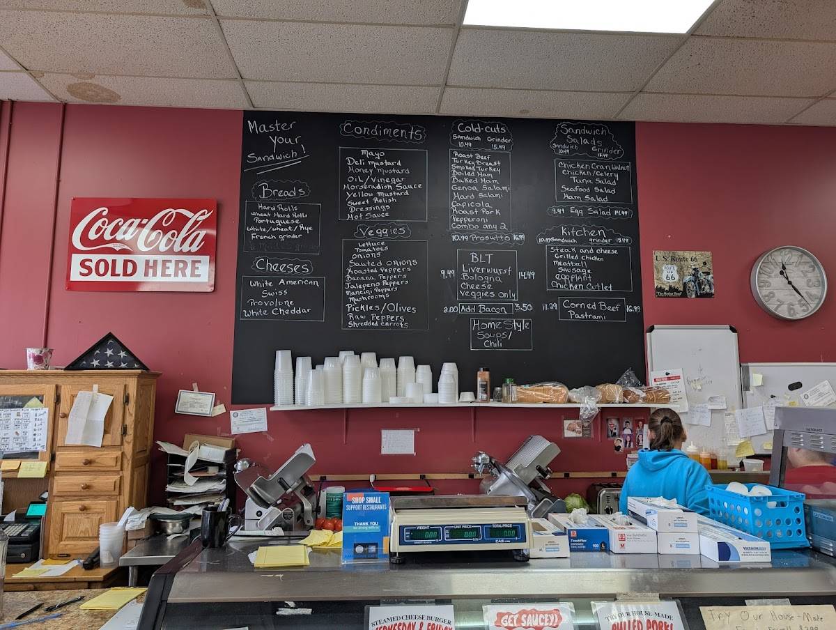 Menu at Deli 66 restaurant, Cheshire