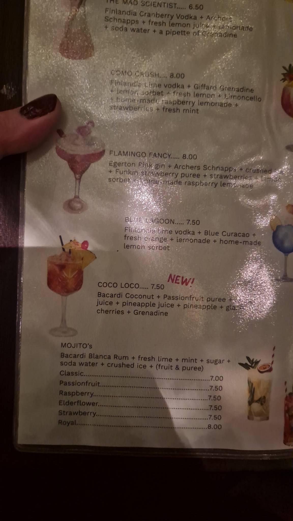 Menu at The Bulls Head Repton pub & bar, Derby, 84 High St