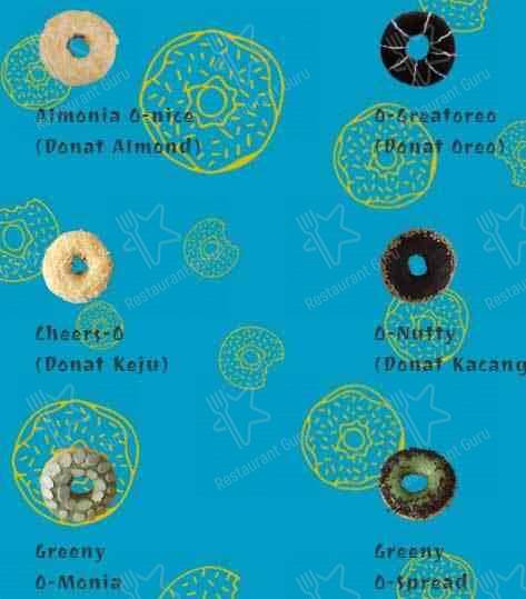 Menu at O-Donuts Potato desserts, Tangerang, Ciputat Business Centre
