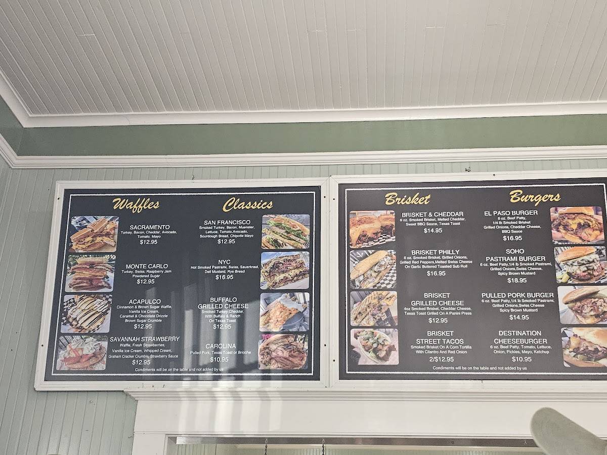 Menu at Destination Smokehouse Express BBQ, Hemet