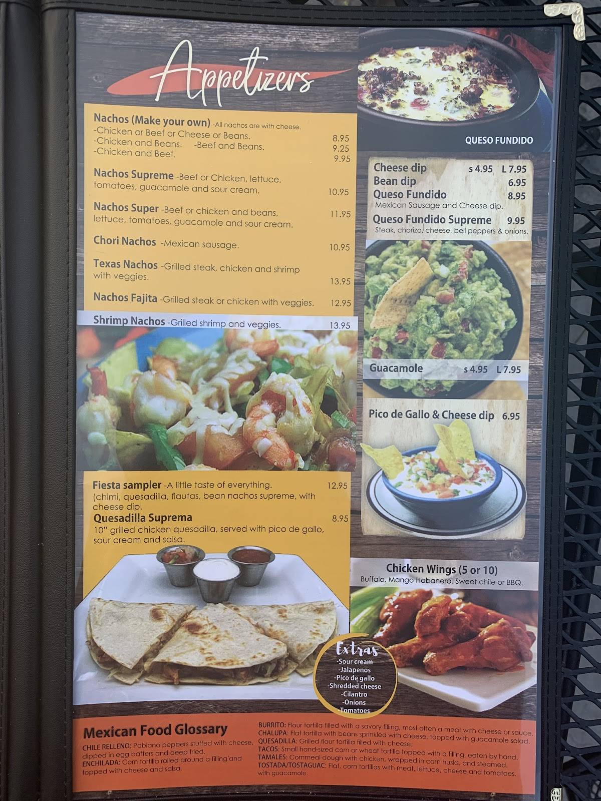 Menu at El Loro Mexican Restaurant, Detroit Lakes