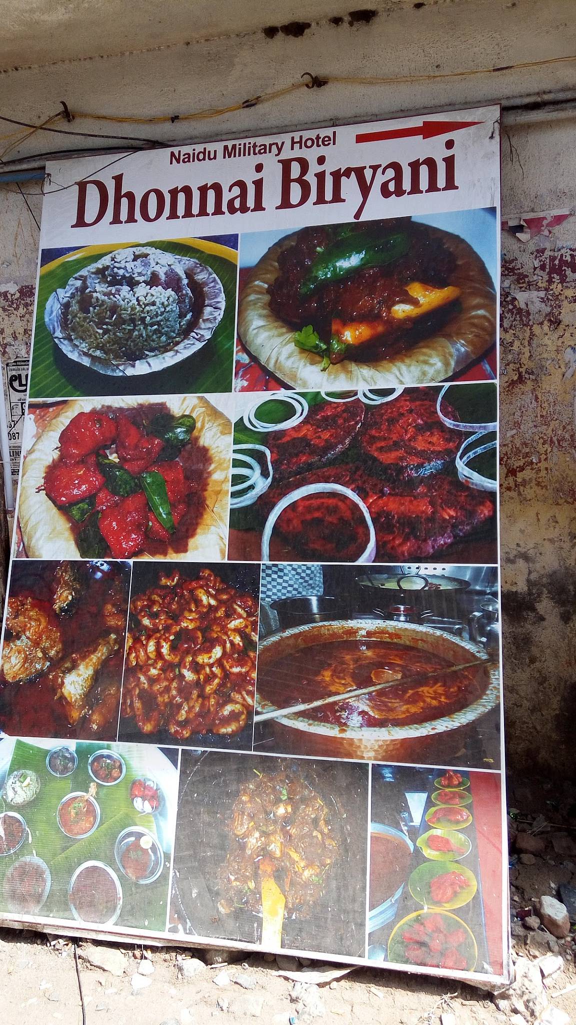 Menu at Dhonnai Biryani House, Chennai, 5 356A