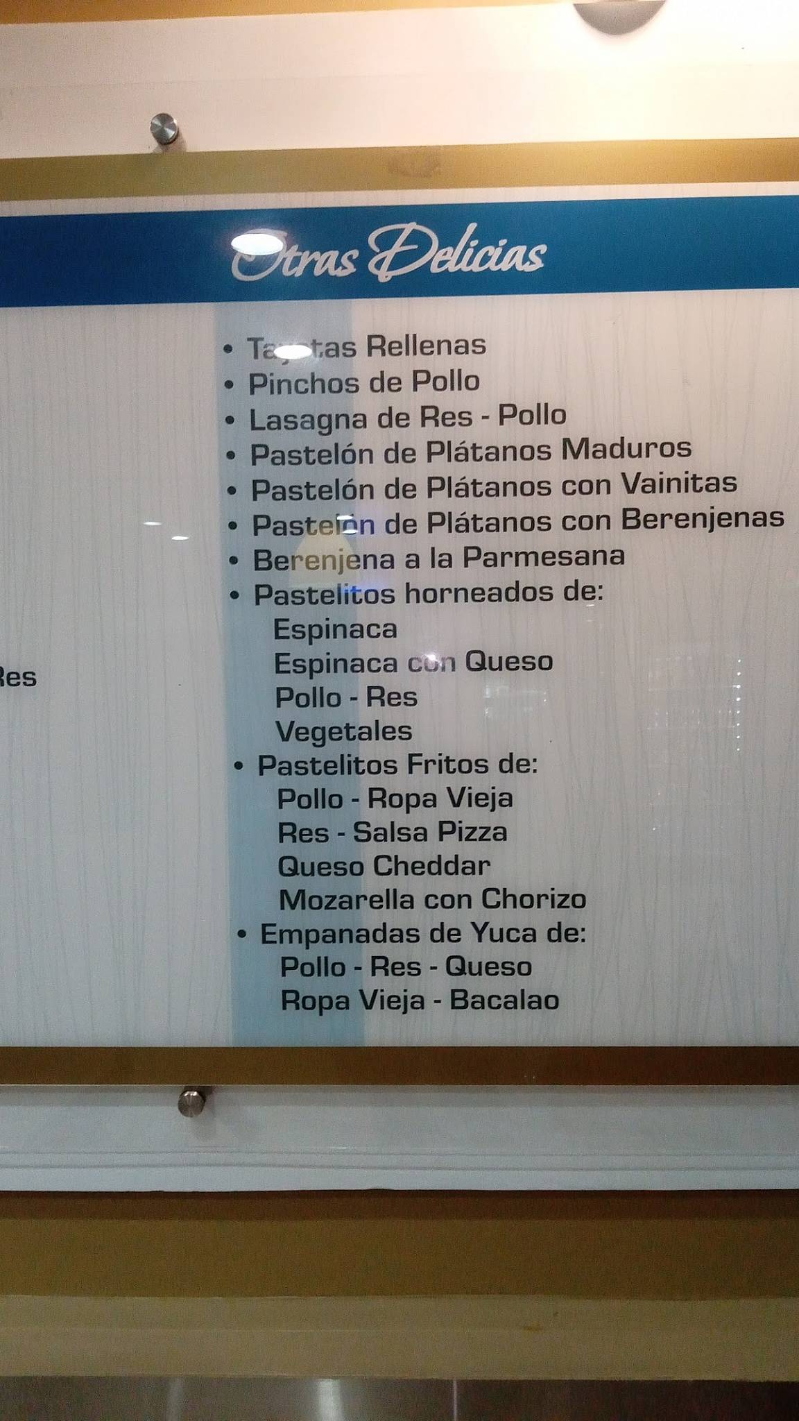 Carta del restaurante Duma Delicias Árabes, Santo Domingo, Av. Rómulo ...