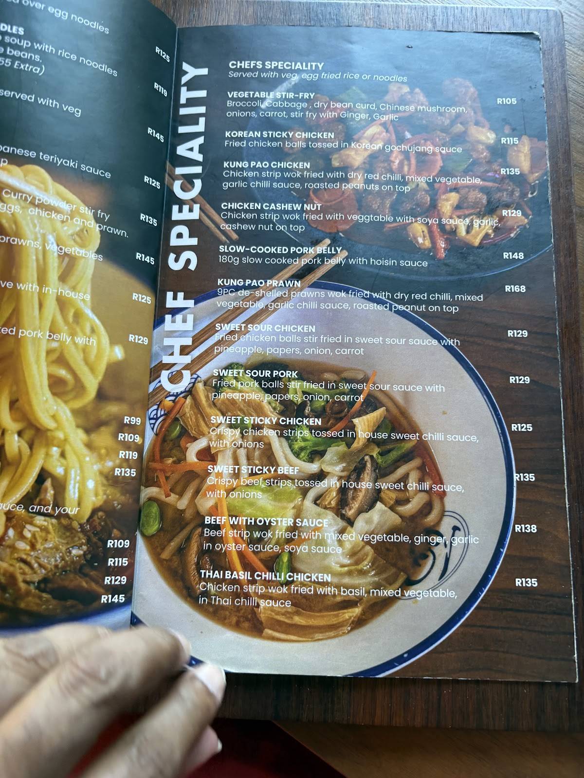 Menu at Dumpling Bar Ballito, Dolphin Coast