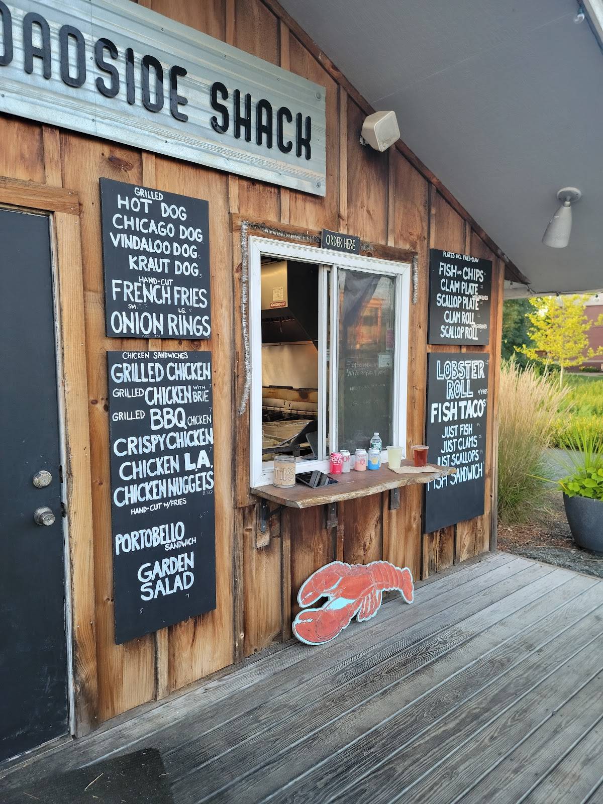 Menu at Captain Jack's Roadside Shack restaurant, Easthampton