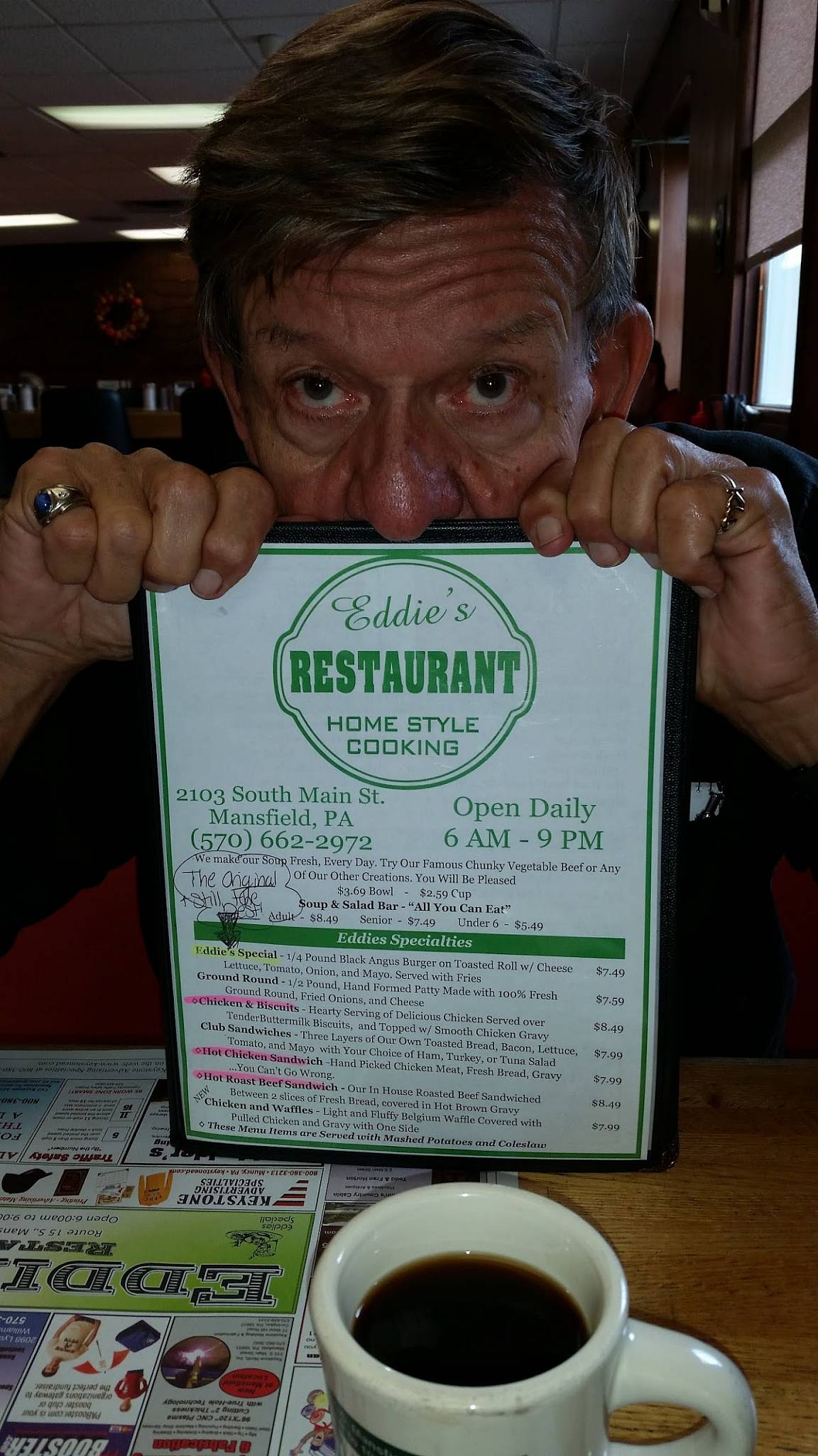 Eddie’S Mansfield Pa Menu : Eddie’s Restaurant Menu, All You Need to ...