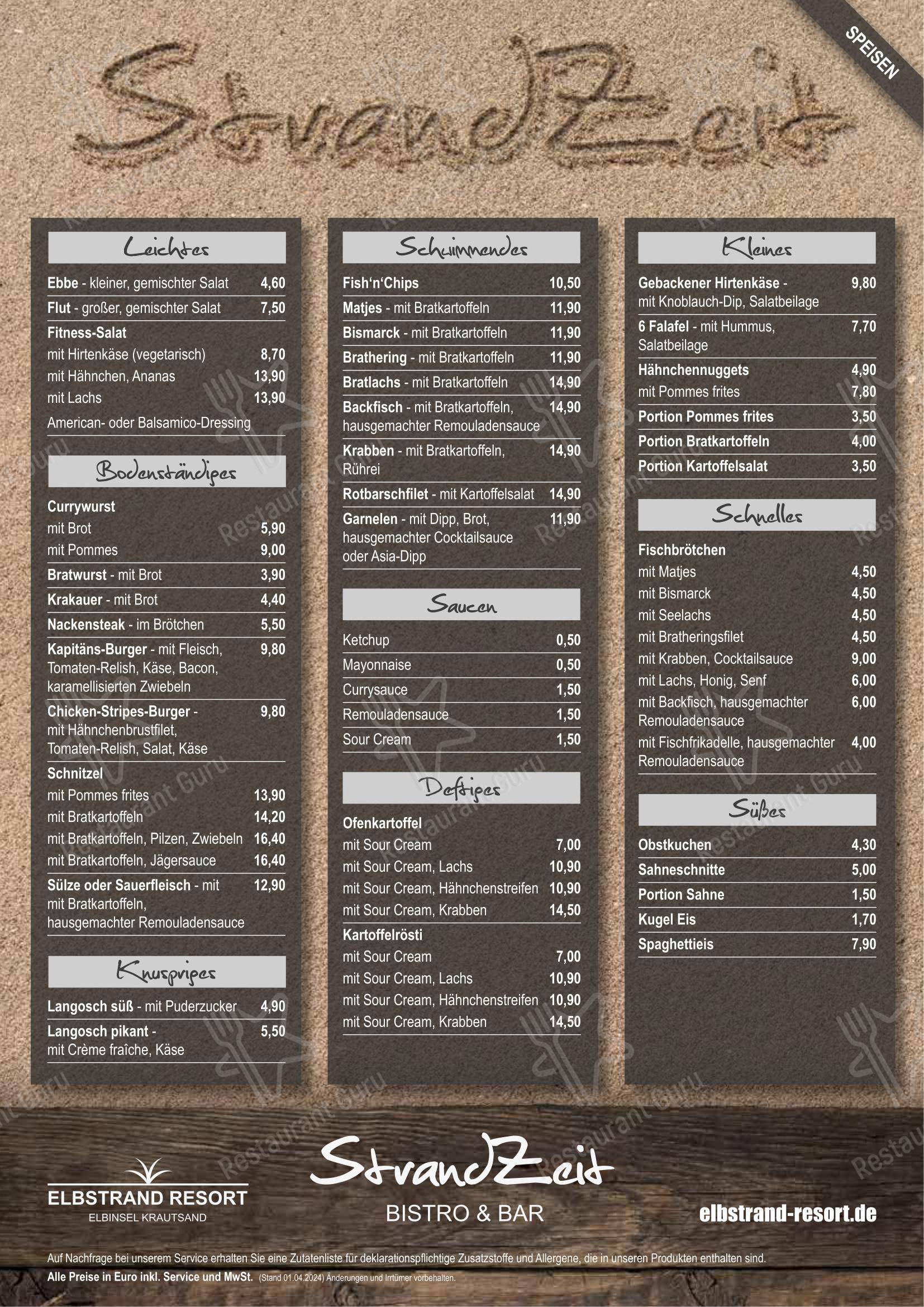 Elbstrand Resort Krautsand Preise