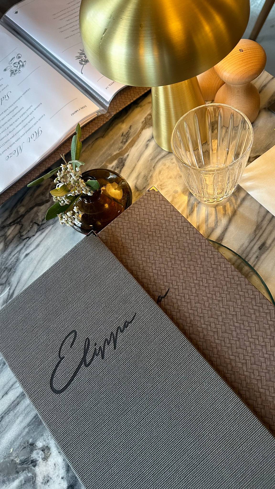 Speisekarte von Elippa restaurant, Kopenhagen
