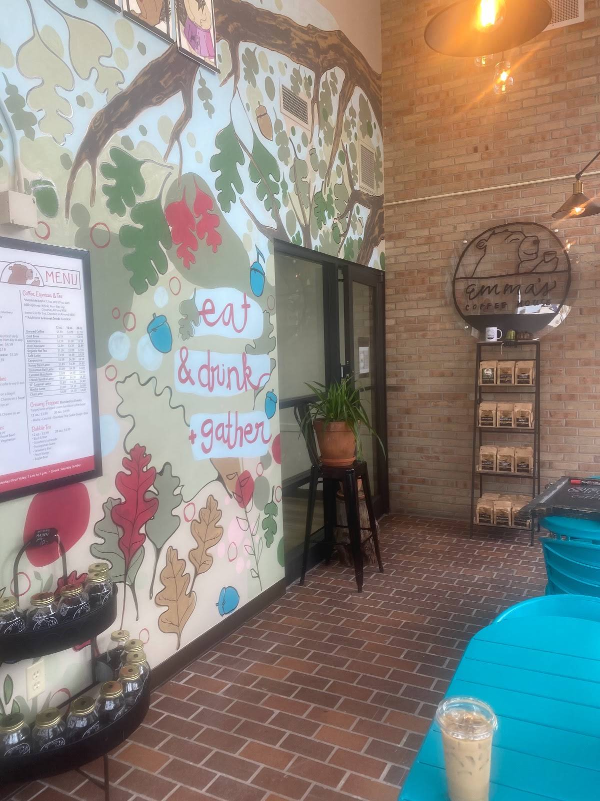 Menu at Emma’s Coffee House (Pigeon), Pigeon