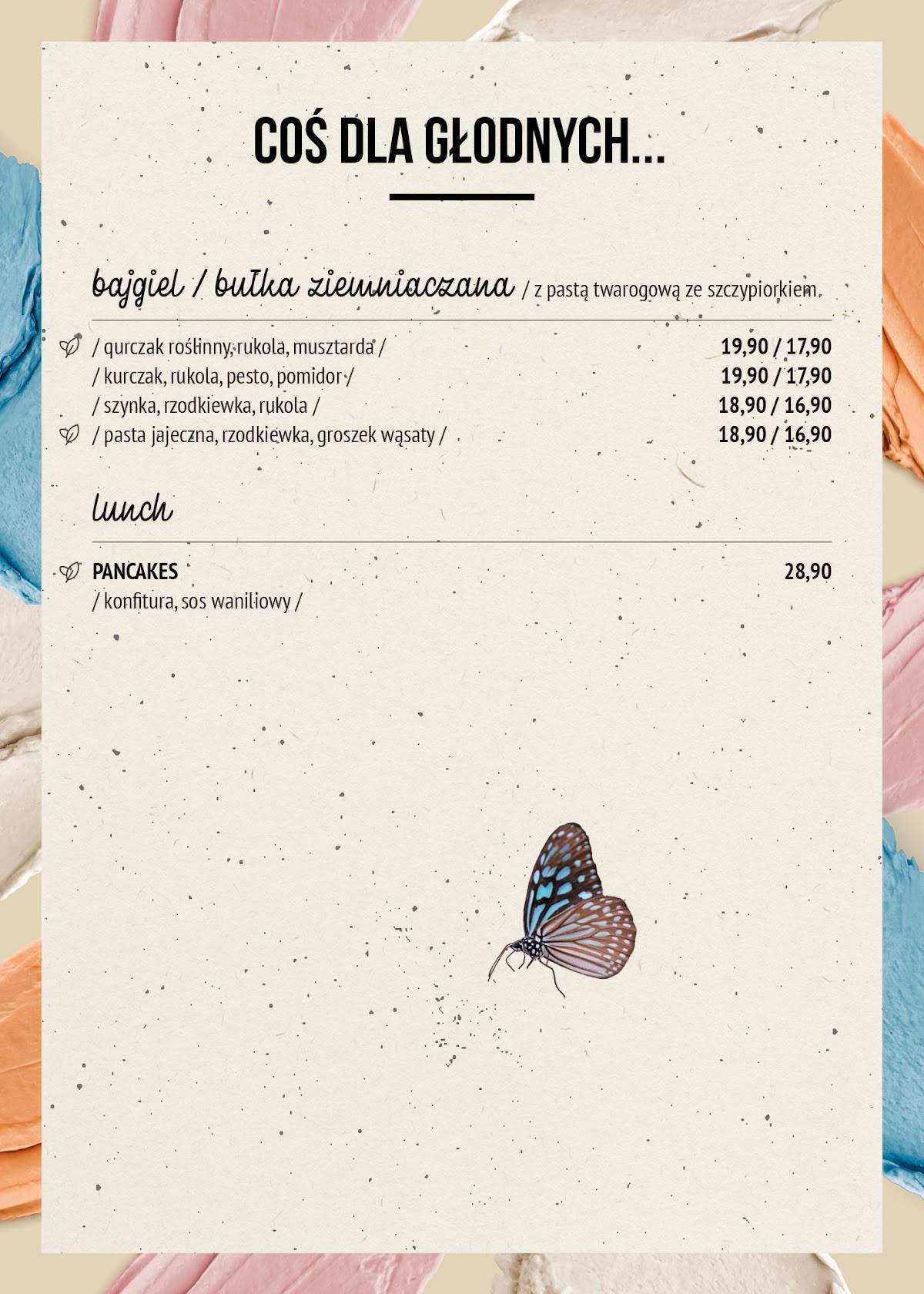 Carta de Etno Cafe Galeria Młociny, Varsovia